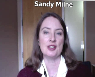Sandy Milne video interview